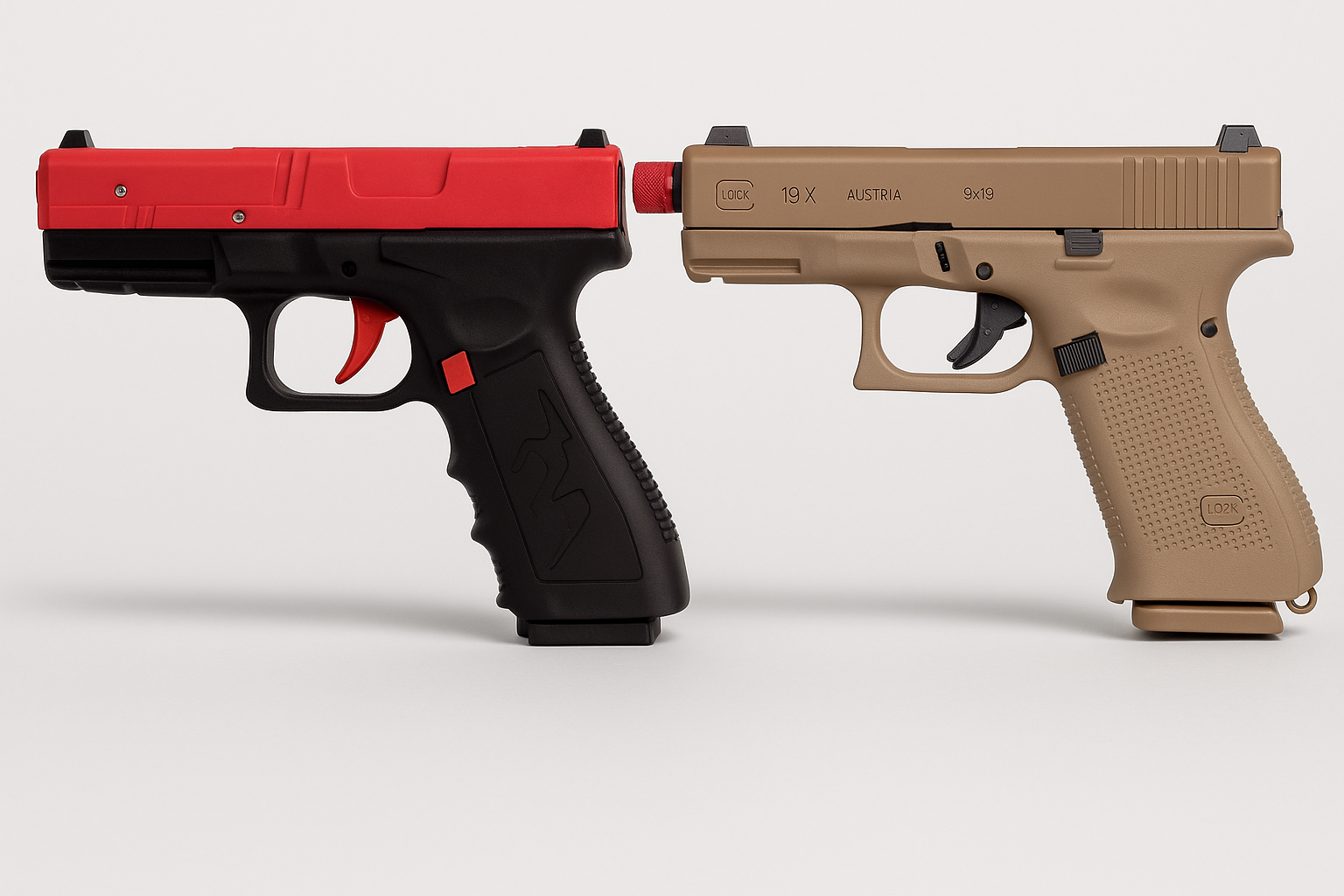 Airsoft Blowback Laser Pistols vs SIRT Pistols for Dry Fire – iDryfire