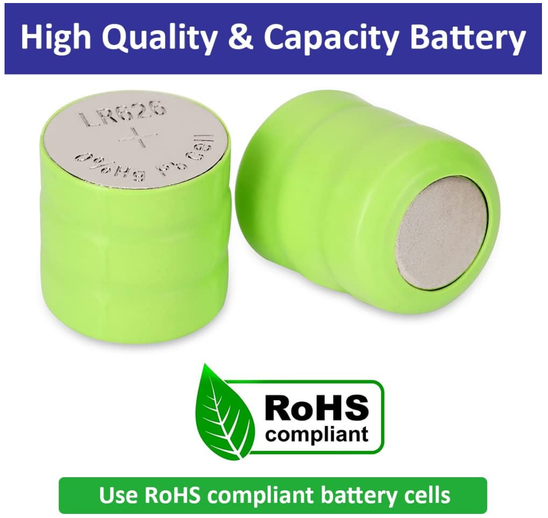 Replacement Batteries (10 packs of 3 wrapped batteries) - Batteries fo ...